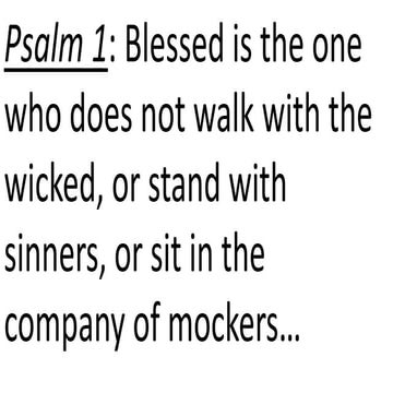 Summer Psalms | Psalms 1 Breakdown | PPTX | Christianity | Religion ...