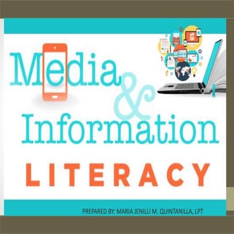 Media and Information Literacy: The Evolution of Traditional to New ...