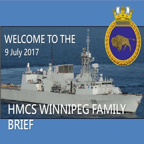 CO's presentation - HMCS Winnipeg - April 2017 | PPTX