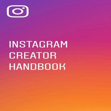 How to create Content for Instagram - July 2018 | PDF
