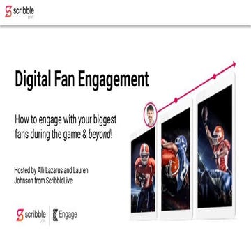 How to Engage with Sports Fans: During the Game and Beyond | PPT