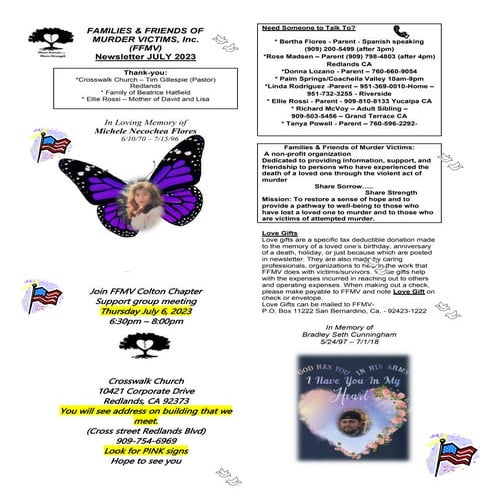 Families & Friends of Murder Victims, INC (FFMV) | PDF