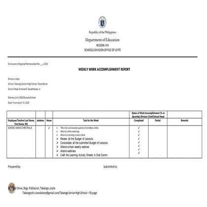 JULY 6-10 INDIVIDUAL WEEKLY ACCOMPLISHMENT REPORT (1).doc