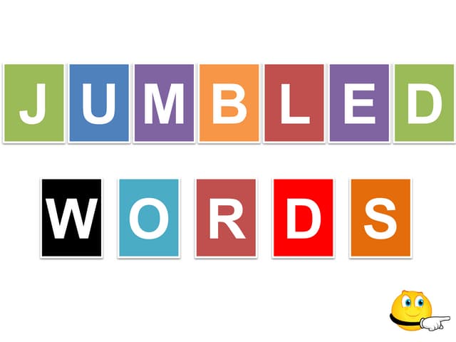 Jumbled Wordspptx