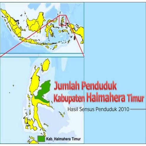 Jumlah Penduduk Kabupaten Halmahera Timur 2012 | PDF