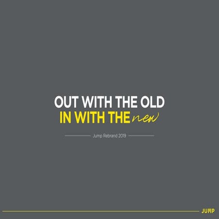 Brand Guideline Example: Jump brand guidelines 2019 | PPT