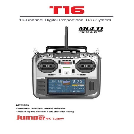 Jumper t16 manual | PDF