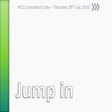 Jump in | PPT