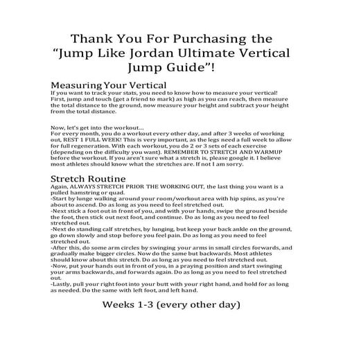 Jump like Jordan | DOCX