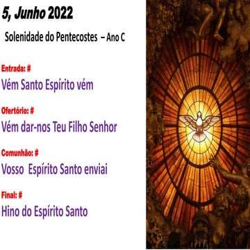 Sunday Portuguese Mass | PPTX