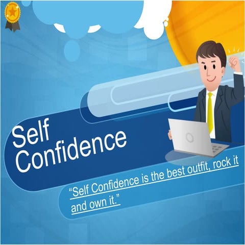 Self Confidence Presentation for BBA students | PPTX