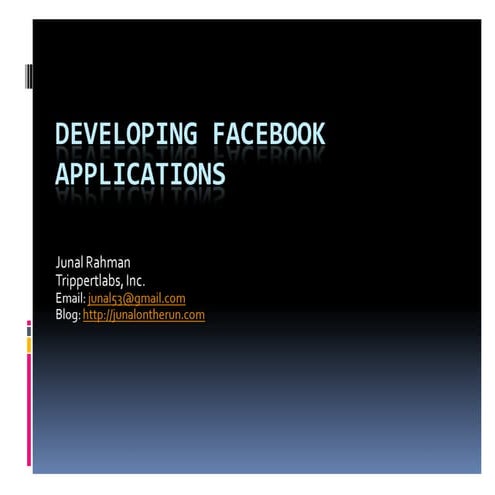 Developing Facebook Application (for beginners) | PDF