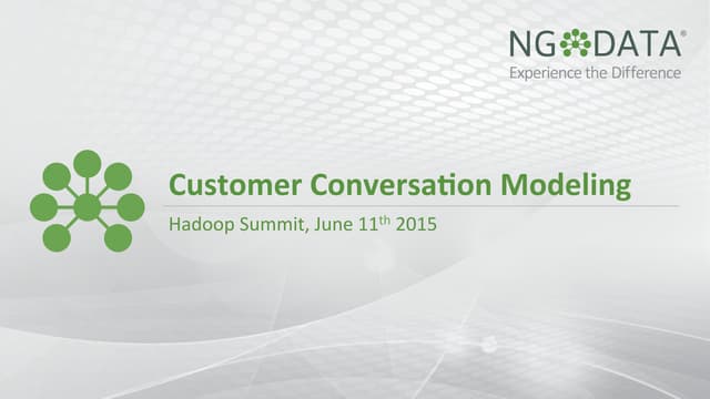 Predicting Customer Behavior With Customer Convsrsation Modeling Ppt