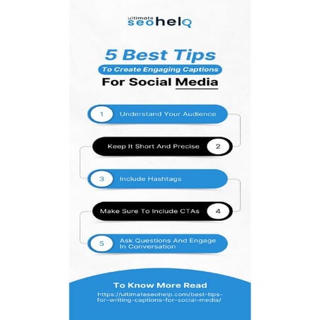 5 Best Tips To Create Engaging Captions For Social Media | PDF