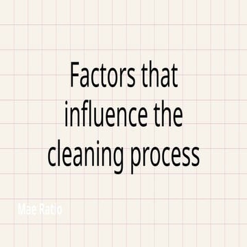 Cleaning Compound TLE 10 COOKERY. PPTXXX | PPTX