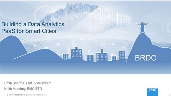The Role of Analytics in Smart Cities | PDF | Internet of Things | Internet