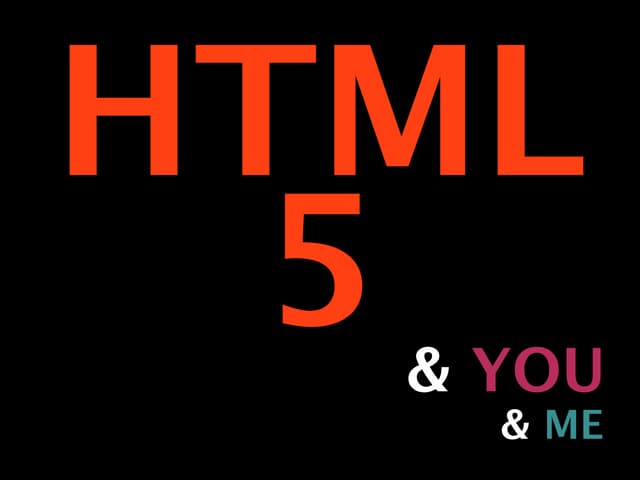 What Designers Need To Know About Html5 And Css3 Ppt 0529