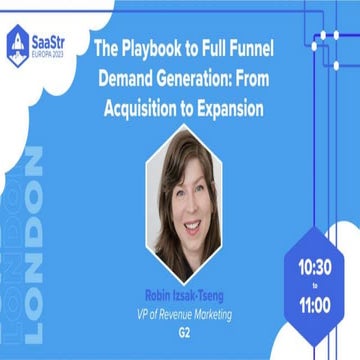 The Playbook to Full Funnel Demand Generation: From Acquisition to ...