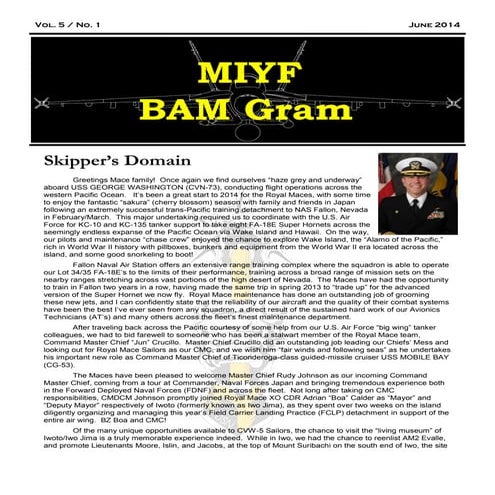 June BAM Gram 2014 | PDF