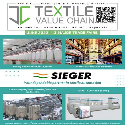 Textile Value Chain- June 2022 | PDF