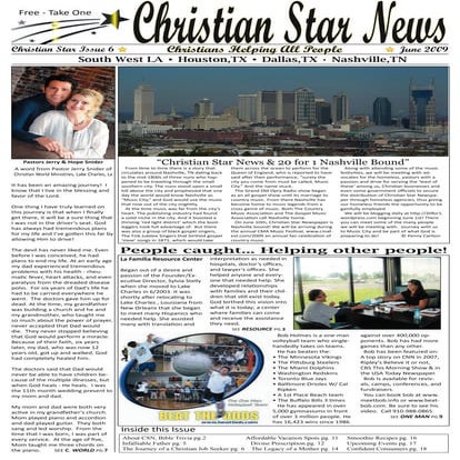 Christian Star News June Issue | PDF