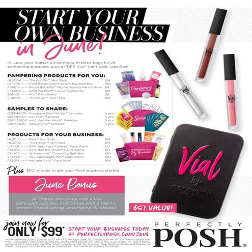 Join perfectly posh booklet | PDF