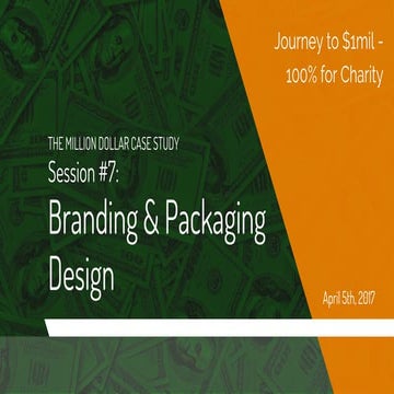 Jungle Scout's Million Dollar Case Study Session #7: Branding & Package ...