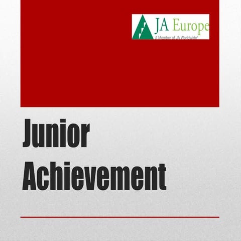Junior Achievement | PDF
