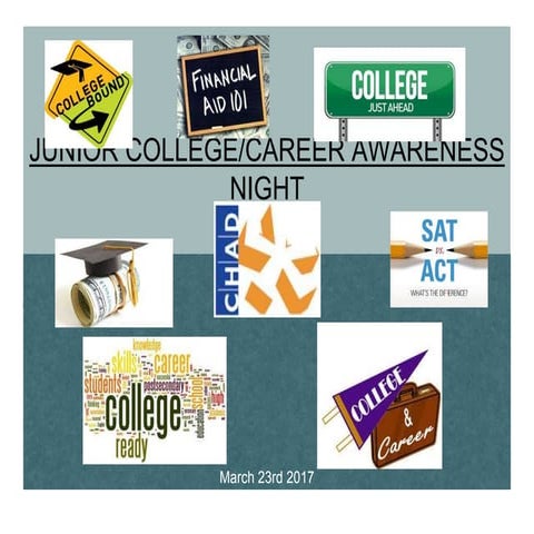 Junior College/Career Awareness Presentation | PPTX