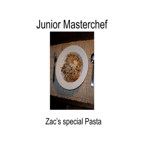 Junior masterchef | PPT