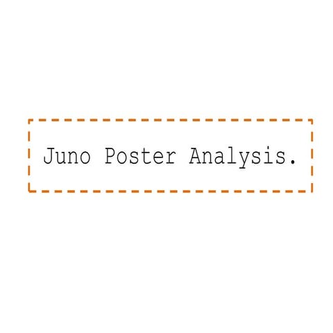 Juno poster | PPTX