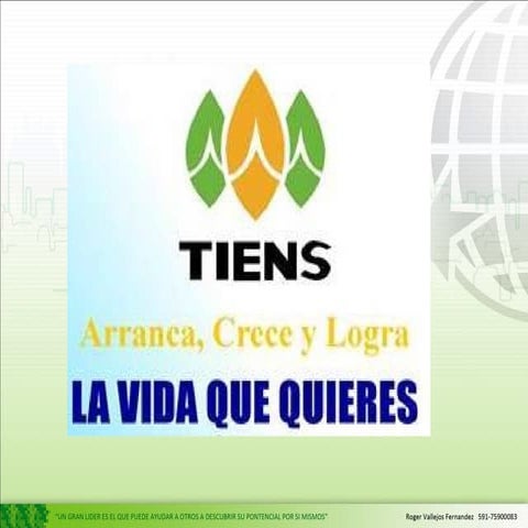 OPP TIENS - GLOBAL NETWORKERS TEAM | PPT