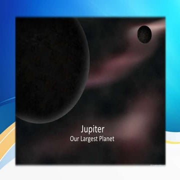 Jupiter | PPT
