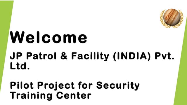 Jupiter training center ppt 4 | ODP | Home Security | Home & Garden