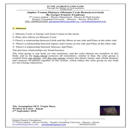 Metonic and saros cycles harmony reason | PDF