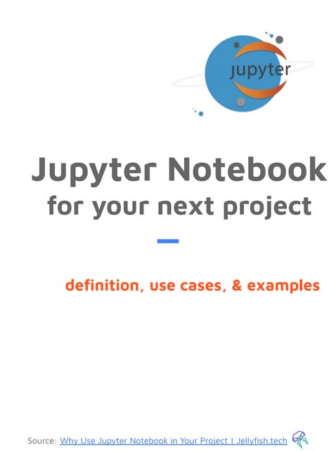Jupyter Notebook For Interactive Data Visualization敖 Pdf Computing