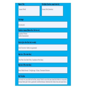 Jurassic park | PPTX