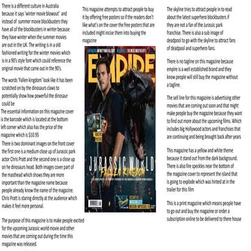 Jurassic world | PPTX