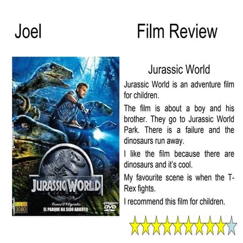 Jurassic world | PPT