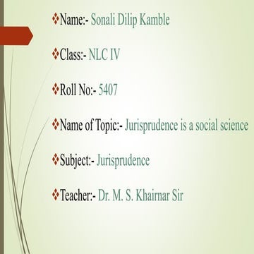 Sonali Dilip Kamble | PPTX