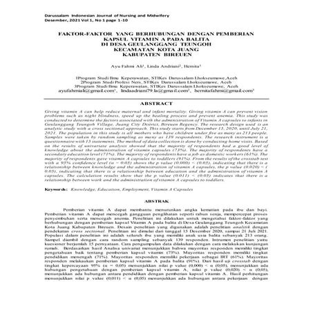 Jurnal ayu fahmi ali | PDF