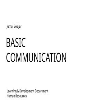 Jurnal Belajar Basic Communicationn.pptx
