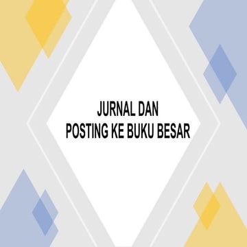 Jurnal dan Posting.pptx