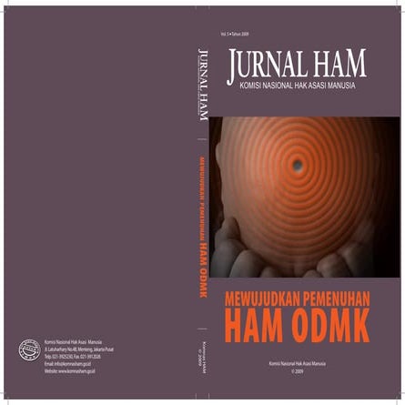 Jurnal HAM: Pemenuhan Hak ODMK (2009) | PDF