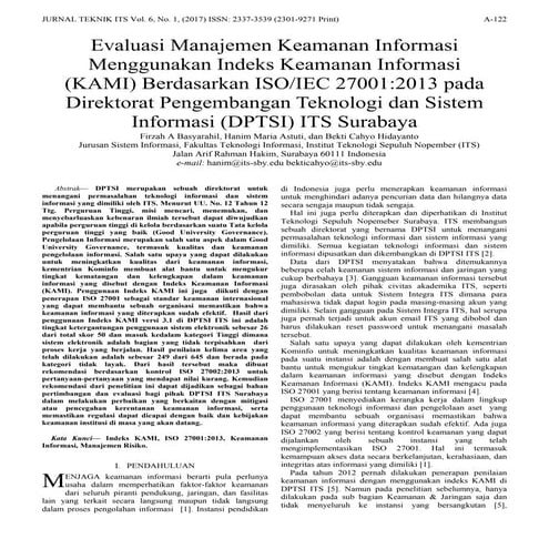 Jurnal its, 2017 | PDF