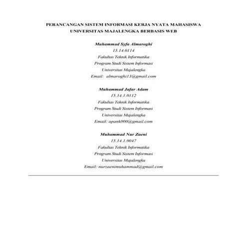 Jurnal knm rancajawat t.i | PDF