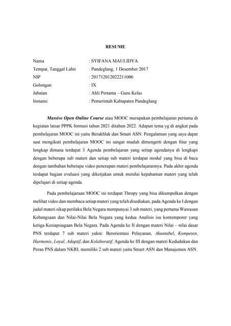 Contoh Jurnal Resume Materi MOOC PPPK .docx