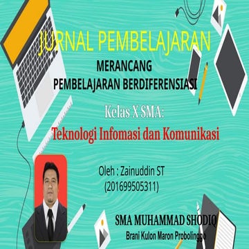 JURNAL PEMBELAJARAN BERDIFERENSIASI MODUL 1.pptx