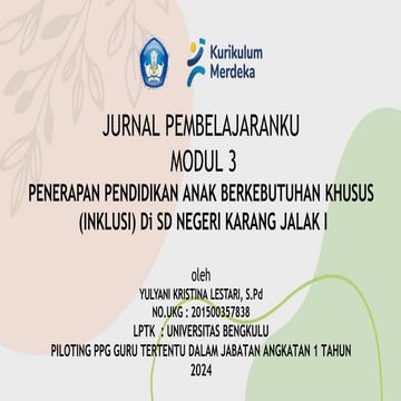 JURNAL PEMBELAJARAN MODUL 3 PPG YULI 2024 FIX.pptx