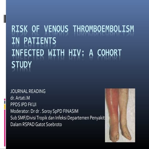 Journal Reading RVT pada HIV AIDS (Artati) | PPT
